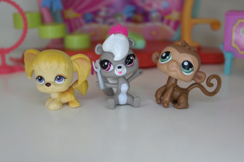 Littlest Pet Shop Circus Playset Set of Accessories and Pets - Etsy