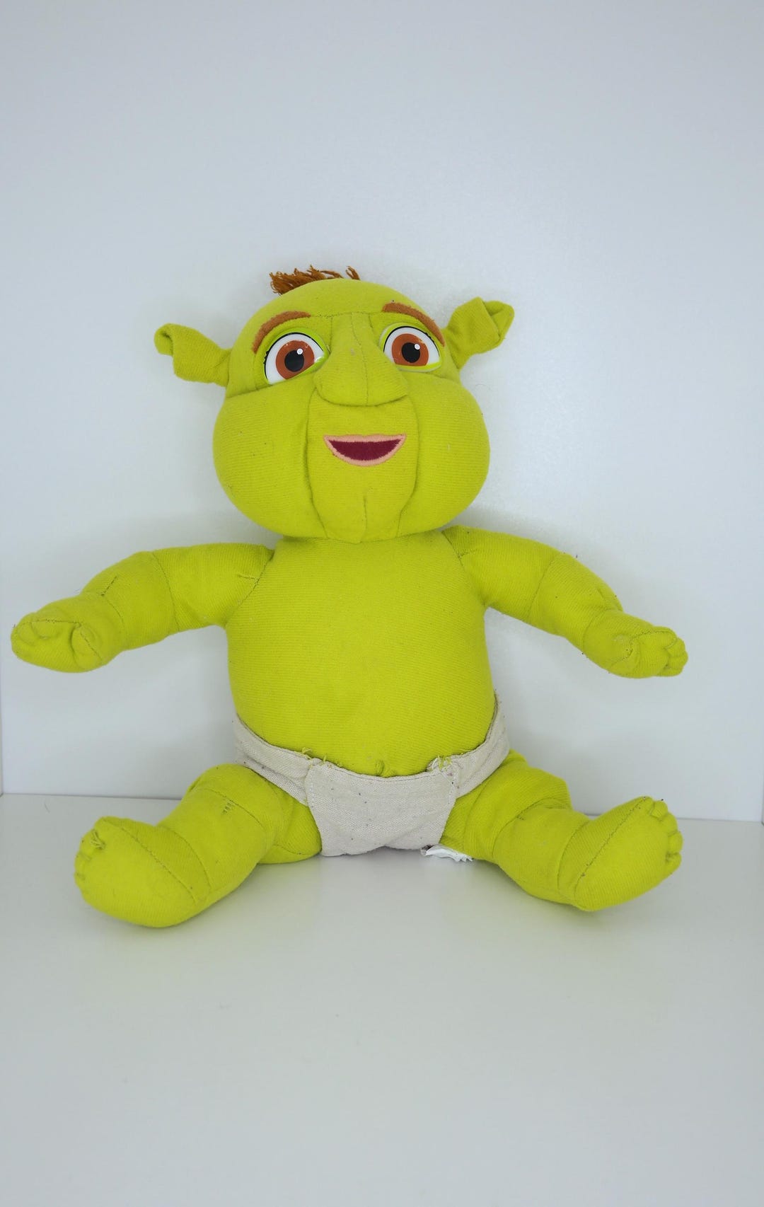 Vintage Shrek Character Plush Toy - Ogre Baby - 10'inch Plushie ...