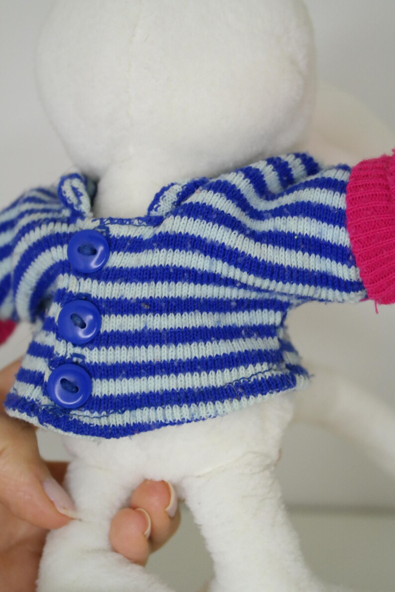 Vintage Diddl Plushie: 12'inch White Mouse Stuffed Animal - Thomas ...