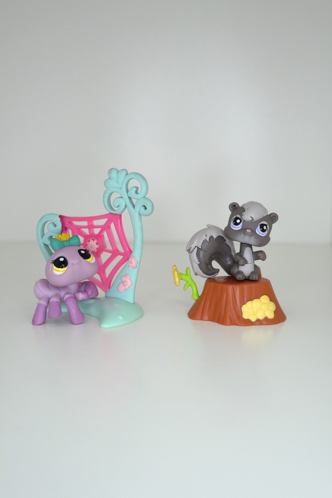 Littlest Pet Shop LPS: #1031 Purple Spider or #132 Grey Squirrel With ...