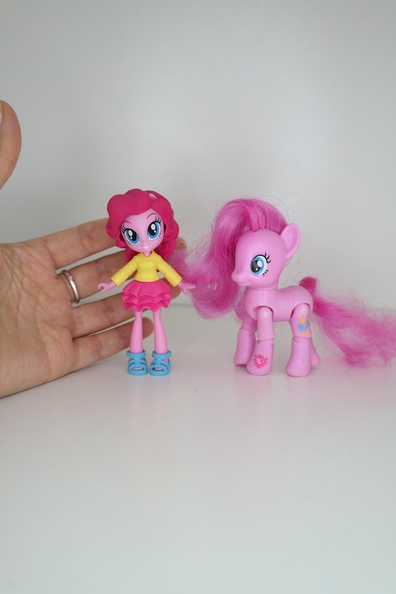Set of My Little Pony Hasbro Toys Equestria Girl Minis Pinkie Pie and G4 Pinkie Pie Pony Preloved Retired Collectibles Etsy Australia