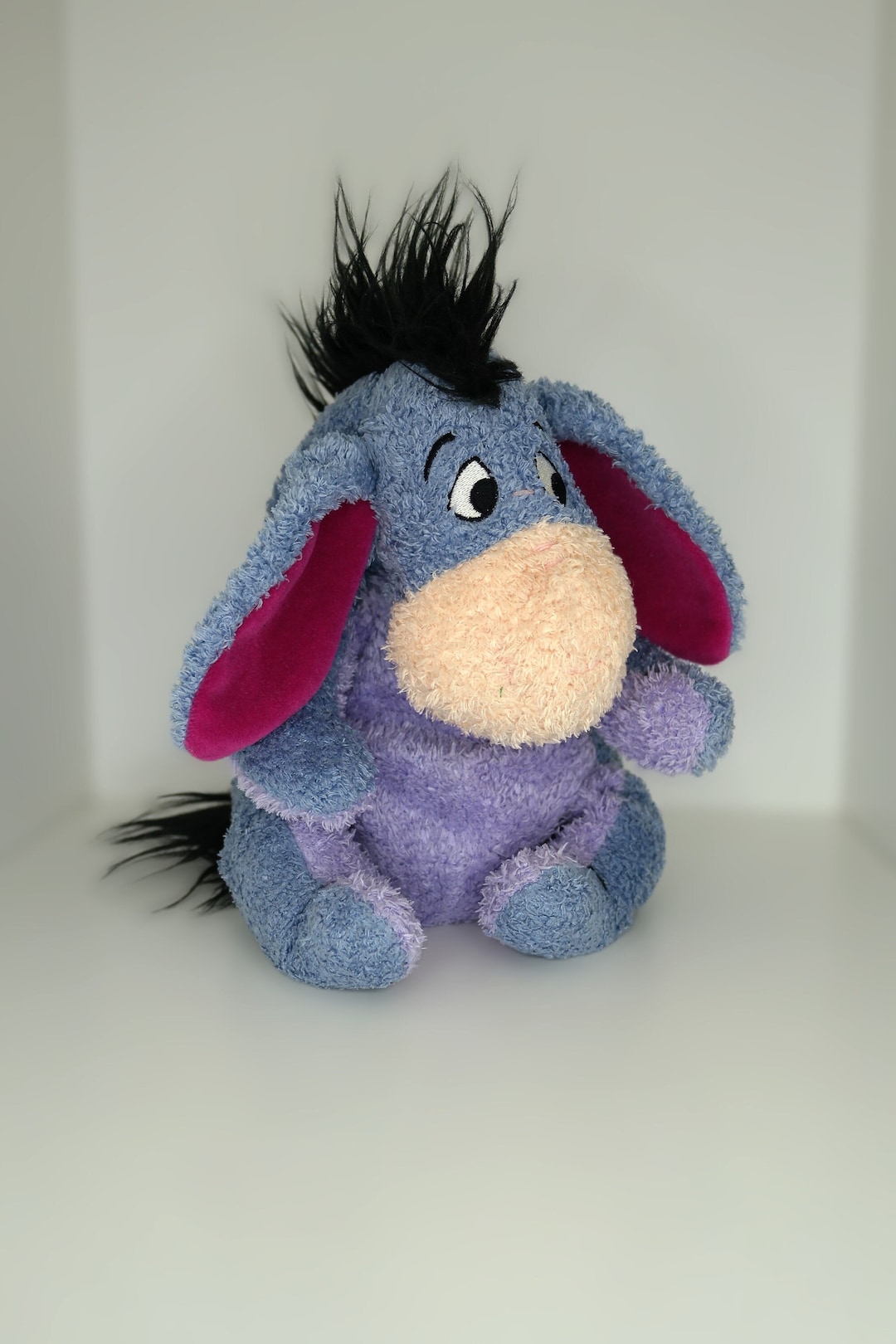 Vintage Eeyore Donkey Plushie - Winnie the Pooh Plush Cuddle Toy ...