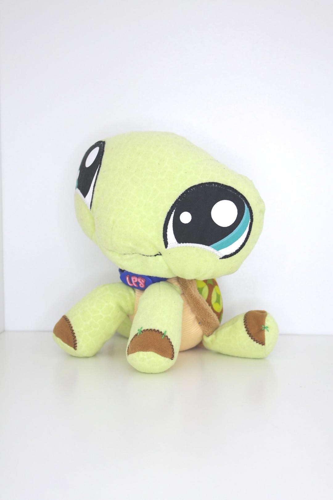 Green Turtle LPS Plushie - Littlest Pet Shop Hasbro Soft Toy - Etsy