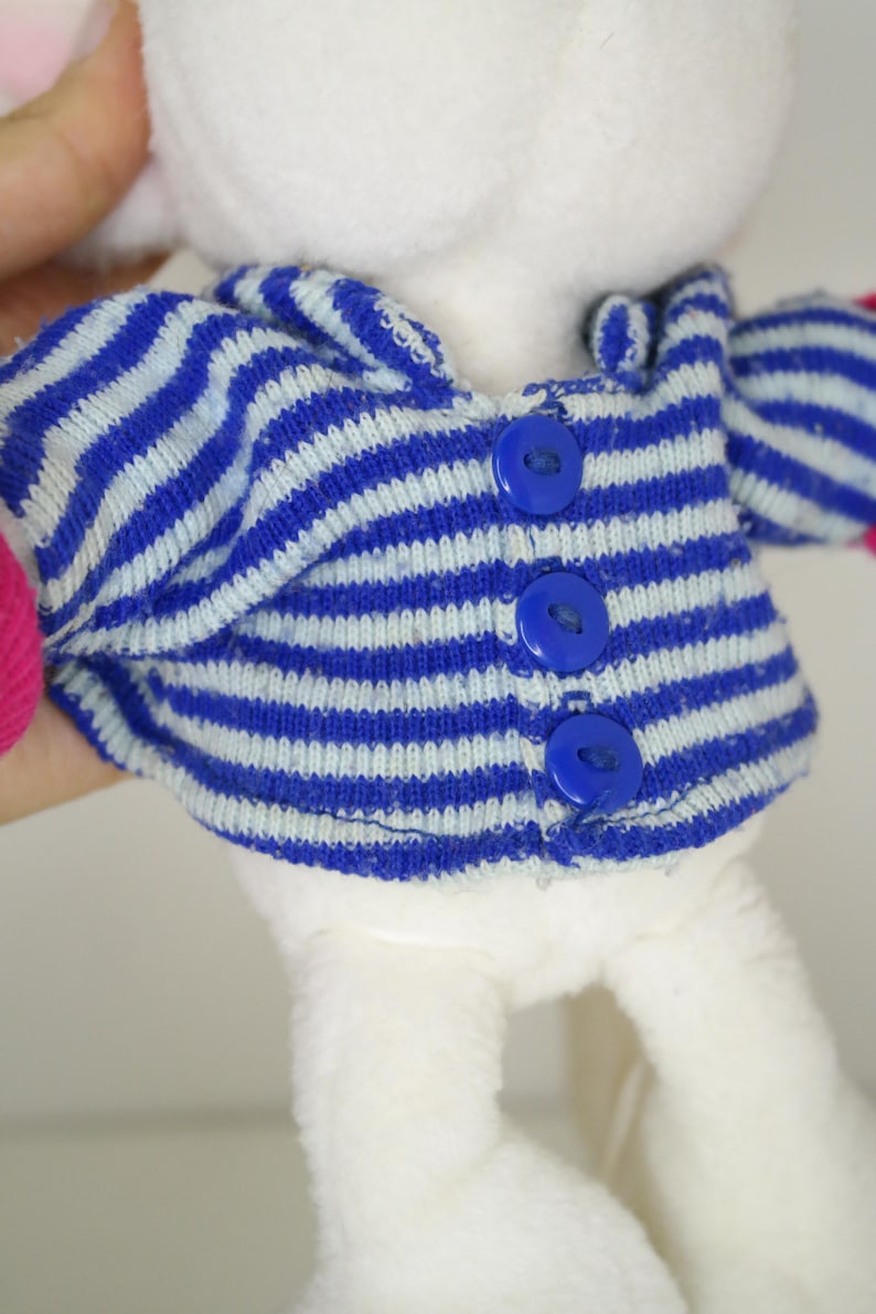 Vintage Diddl Plushie: 12'inch White Mouse Stuffed Animal - Thomas ...