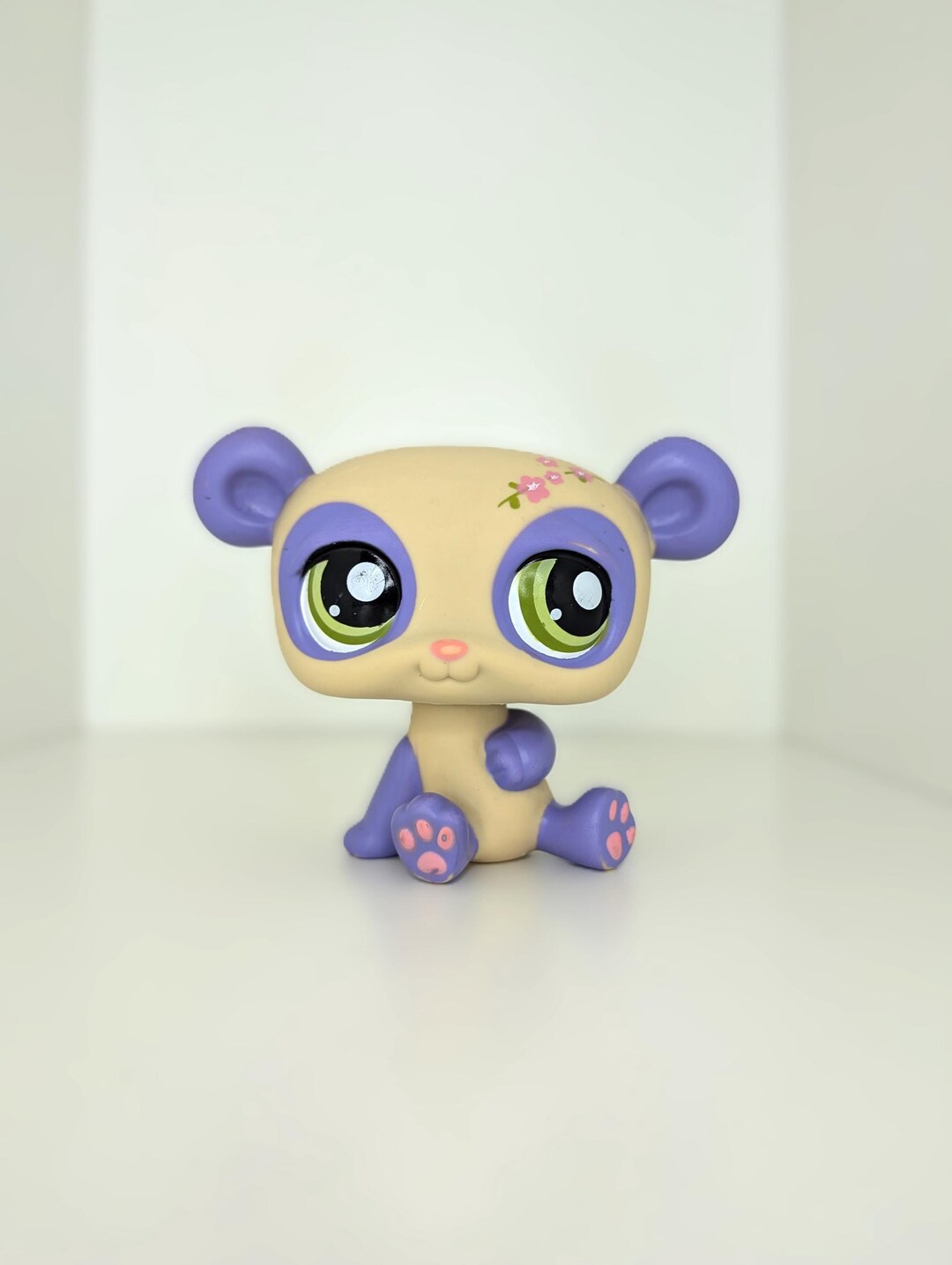 Jumbo LPS Panda Bear Hasbro Deco Littlest Pet Shop Pet 4' Inch Pre ...