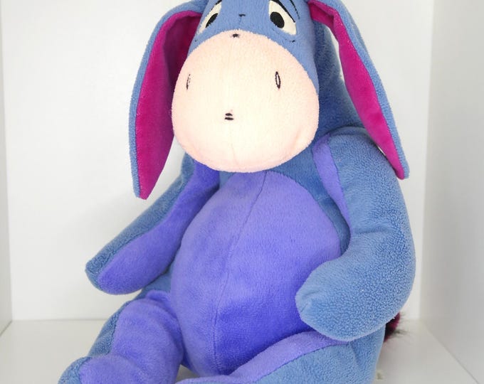 Vintage Classic Eeyore Donkey Plush Toy - Winnie the Pooh Action Figure ...