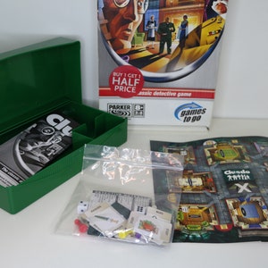 Cluedo Board Game - Hasbro Games to Go - Travel Version - Pre-owned - Etsy