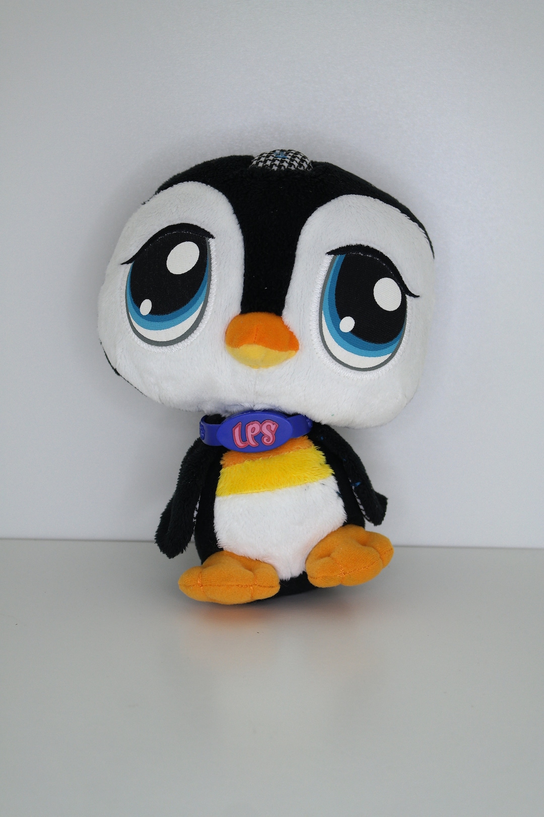 Littlest Pet Shop Plush Toy - Hasbro Soft Toy - Black White Penguin LPS ...