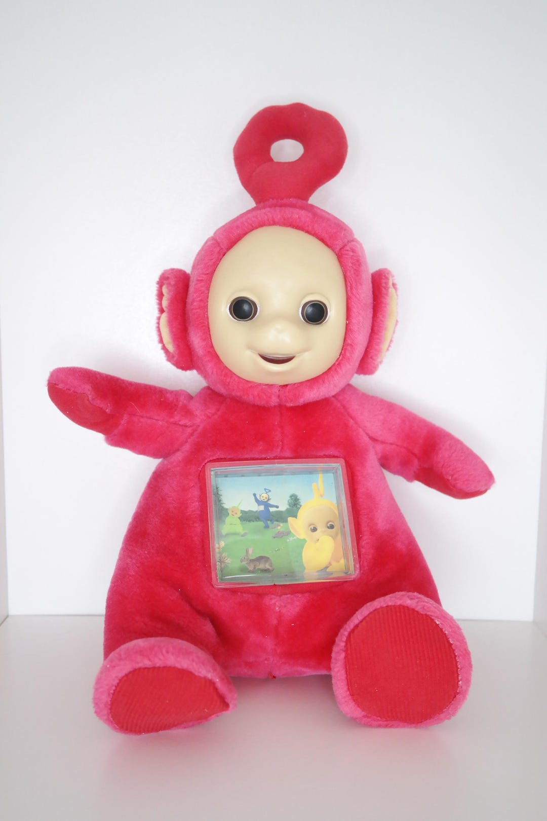 Vintage Teletubbies - Red Teletubby Po - Playing Theme Song and Rolling ...
