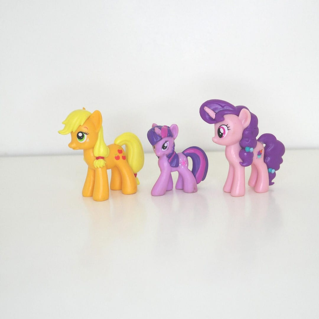 My Little Pony Collectible Mini Figurines - LOT of 3 Figures ...