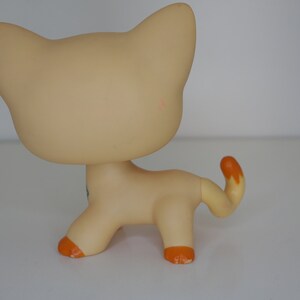 Jumbo LPS Shorthair Cat Authentic Hasbro Deco Littlest Pet Shop Pet 5 ...