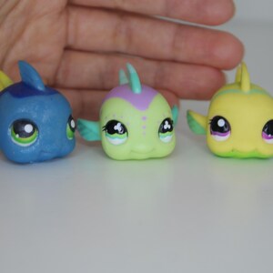Hasbro Littlest Pet Shop LPS Pets Your Choice of a Fish Pet: 327, 514 ...