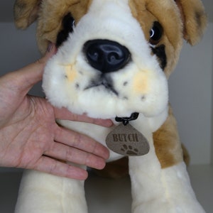 Bulldog Puppy Dog BUTCH Plush Toy Authentic by Keel Toys Stuffed Doll ...