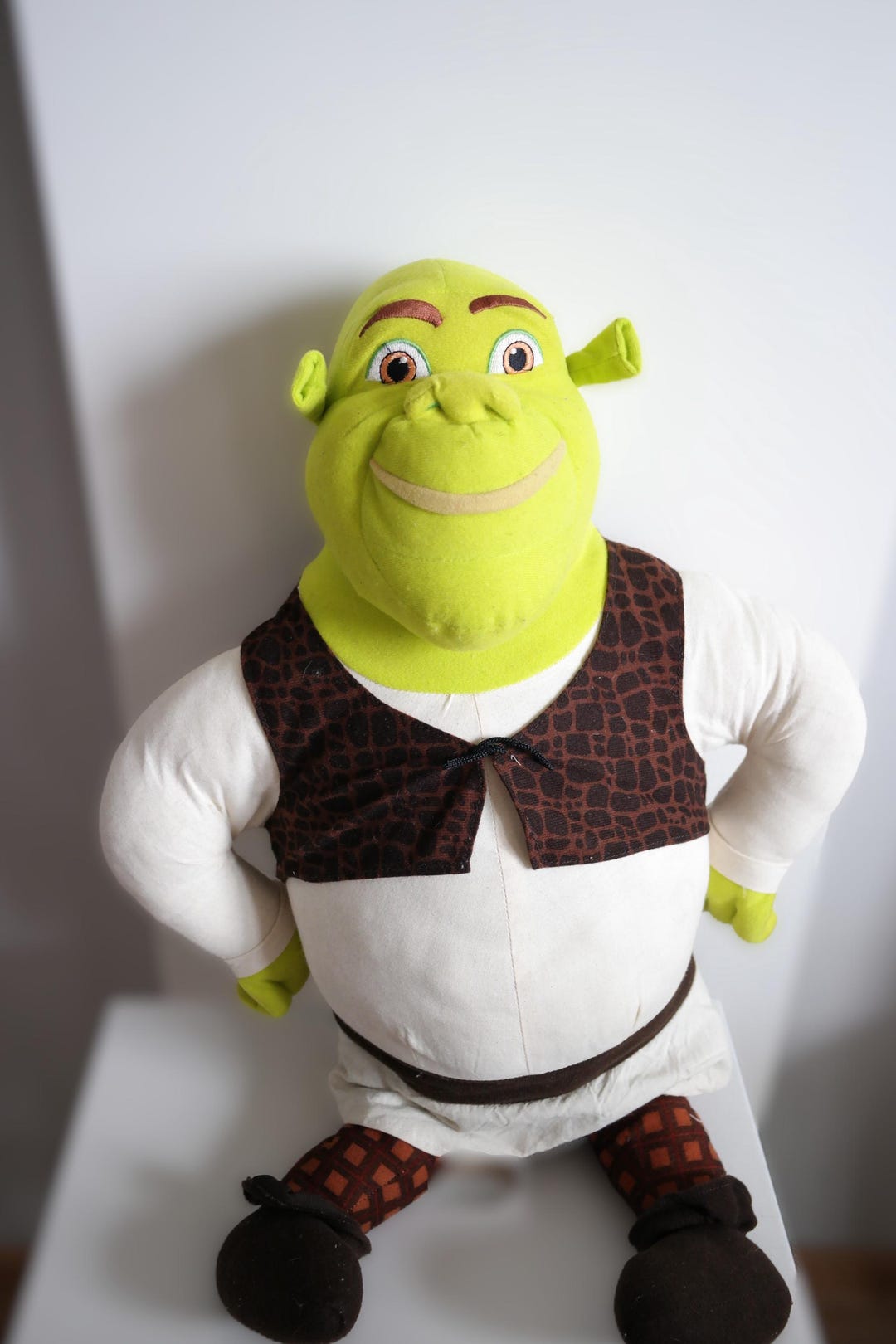 Vintage Shrek Plush - Soft Stuffed Animal - Huggable Ogre - by Gosh ...