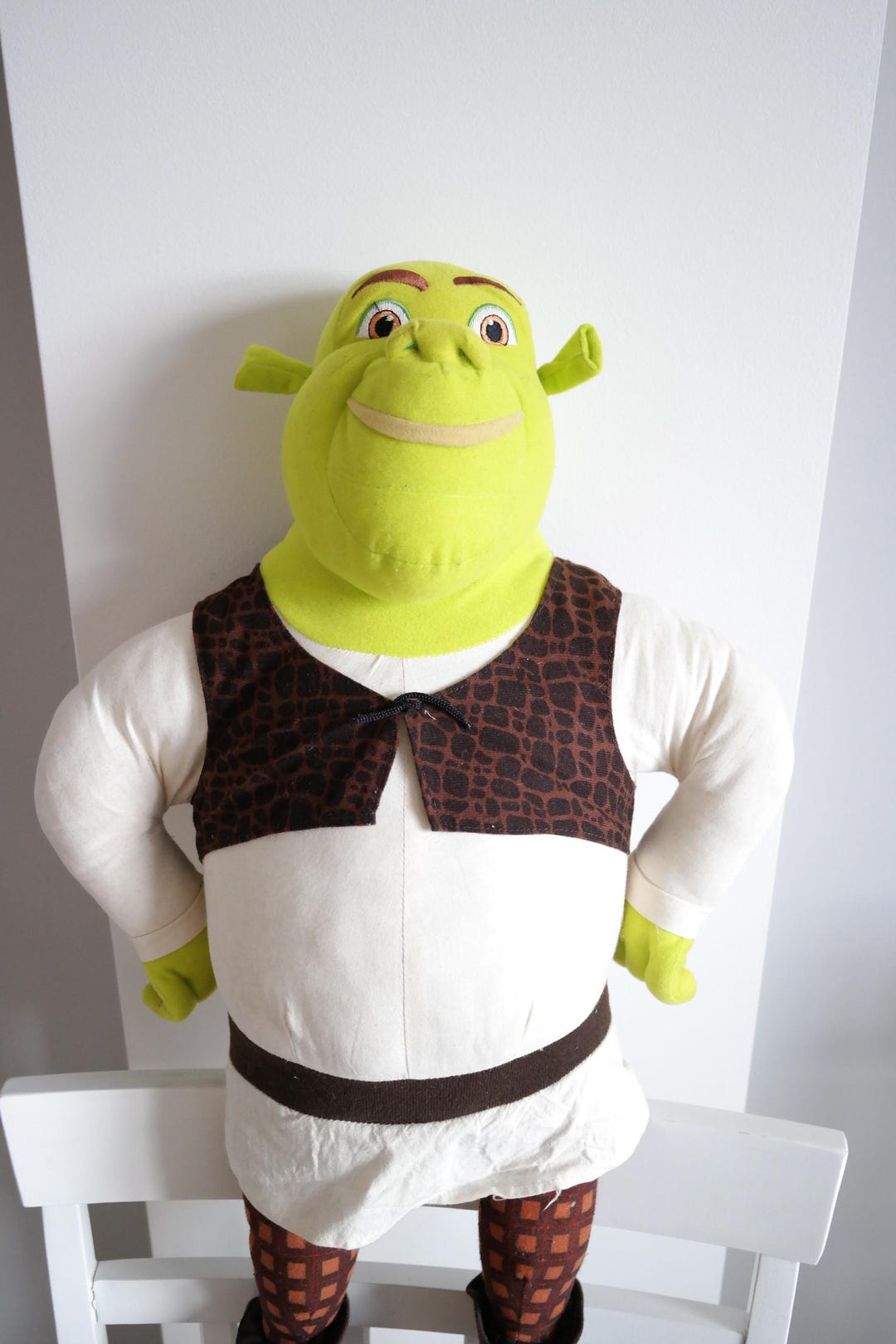 Large Vintage Shrek Plush Doll | Gosh Toys Ogre | Movie Memorabilia - Etsy