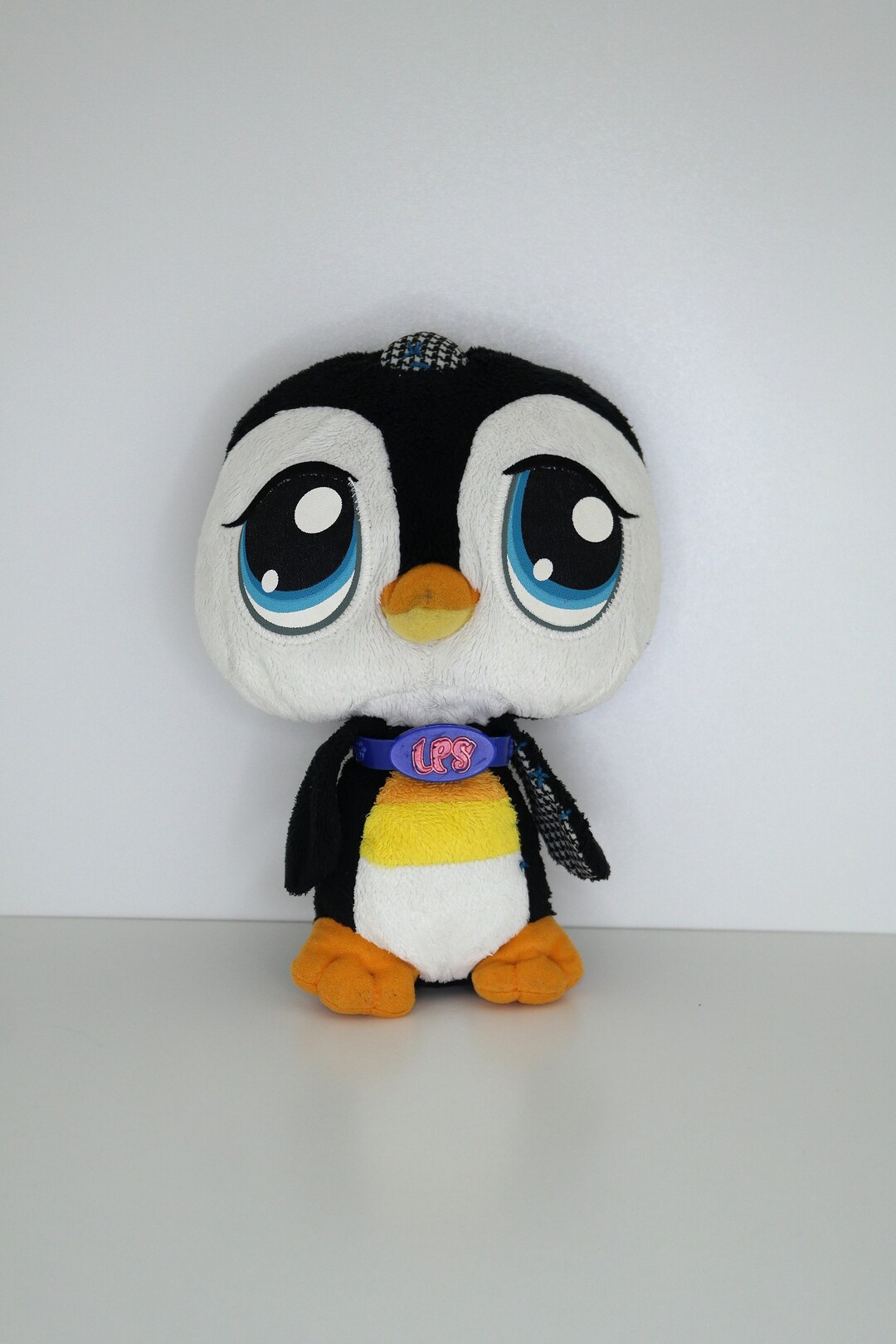 Littlest Pet Shop Plush Toy Hasbro Soft Toy Black White Penguin LPS ...