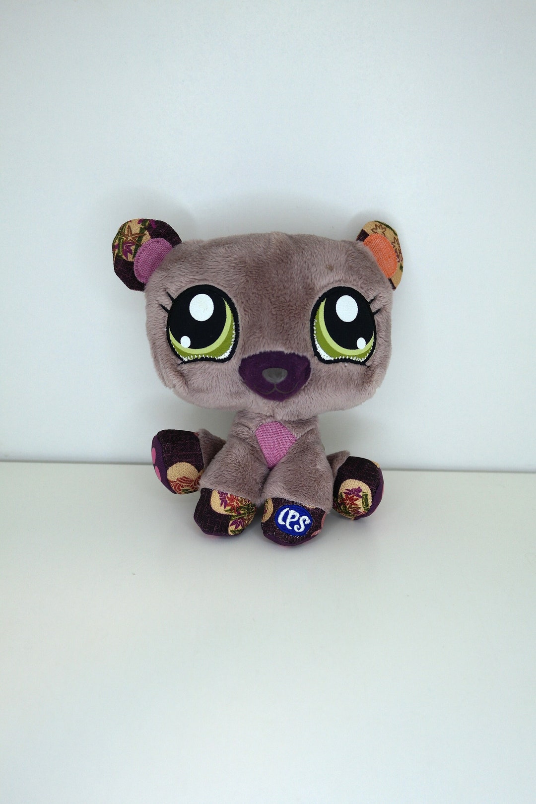 Littlest Pet Shop Plush Toy - Hasbro Soft Toy - Brown Bear LPS Plushie ...