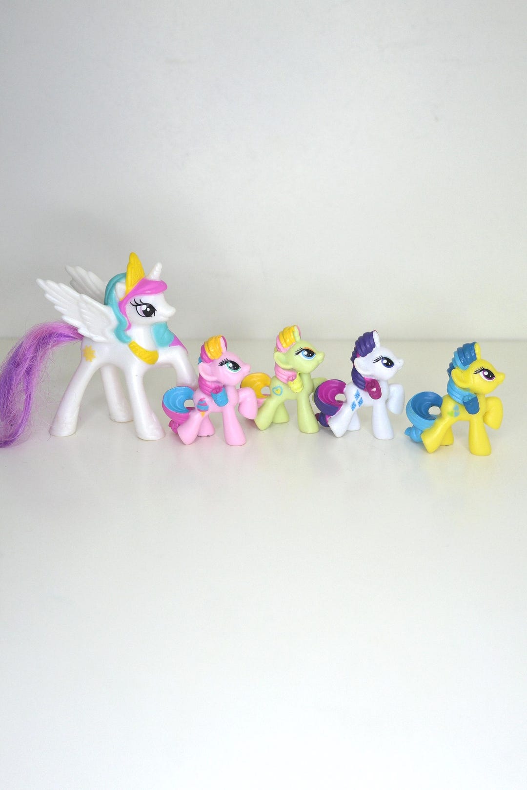 My Little Pony Collectible Mini Figurines - LOT of Five Figures ...