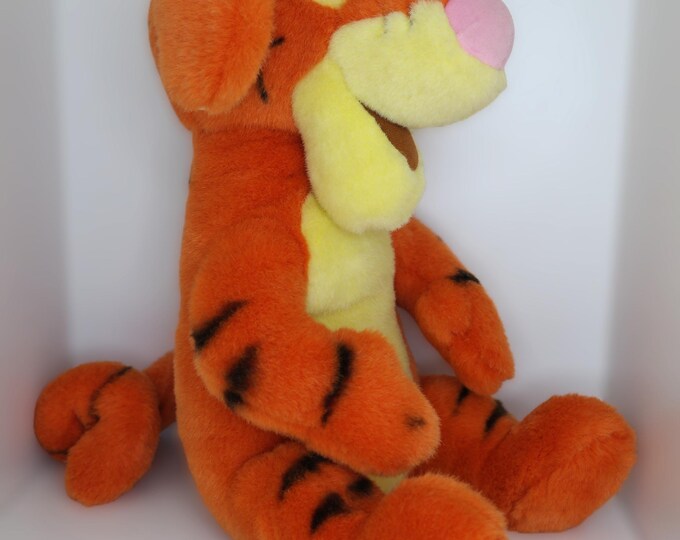 Vintage Talking and Shaking Tigger Plush Toy - Winnie the Pooh Plushie ...