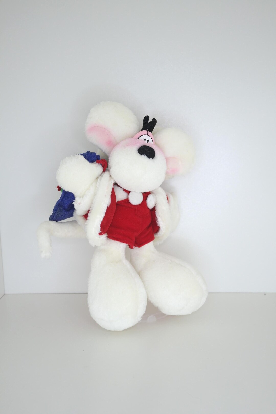 Vintage Diddl Plushie: Christmas Santa Mouse - Thomas Goletz ...