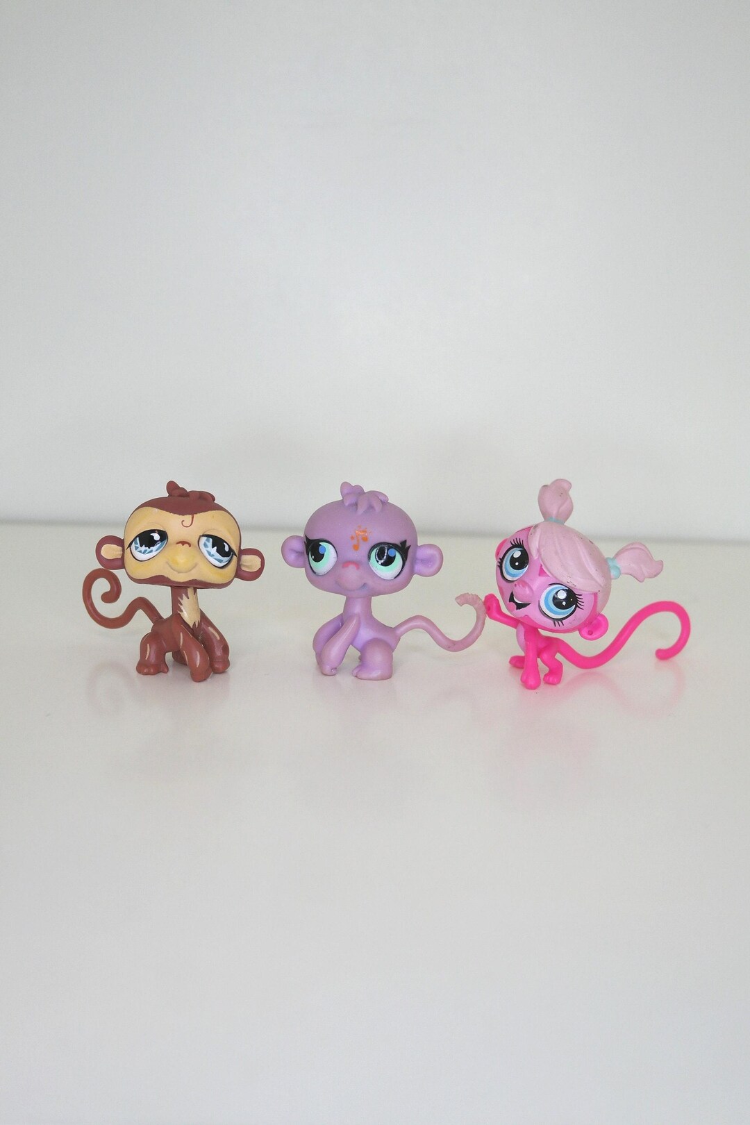 Authentic Littlest Pet Shop LPS Monkey - Hasbro Collectible - #485 ...