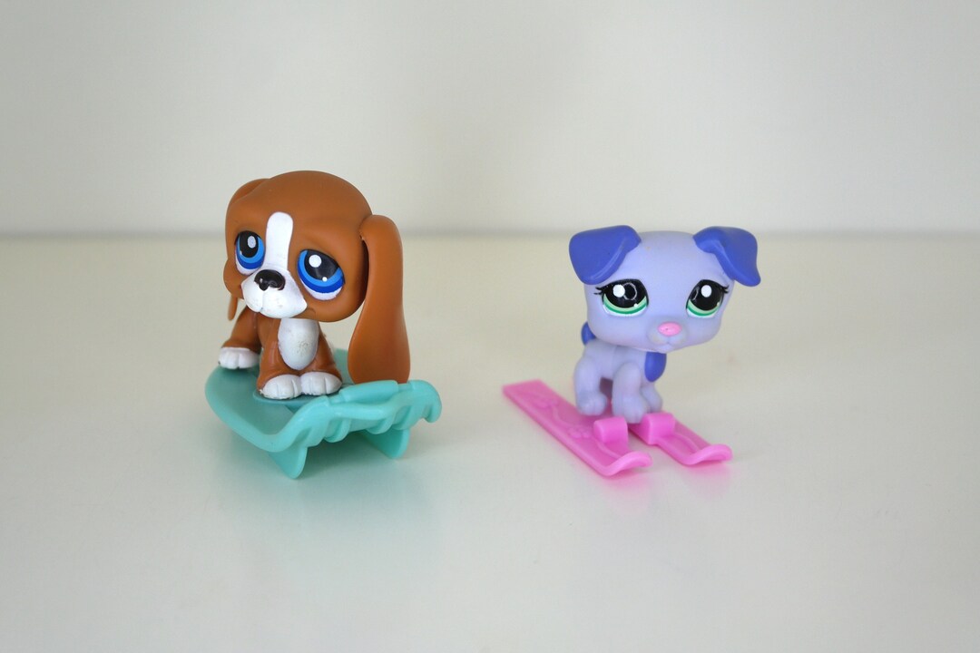 Hasbro Littlest Pet Shop Animals With Accessories. Pick Your Dog: #222 ...