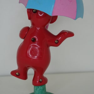 Vintage Teletubbies - Red Teletubby Po - Plastic Toy by TOMY - Rattle ...