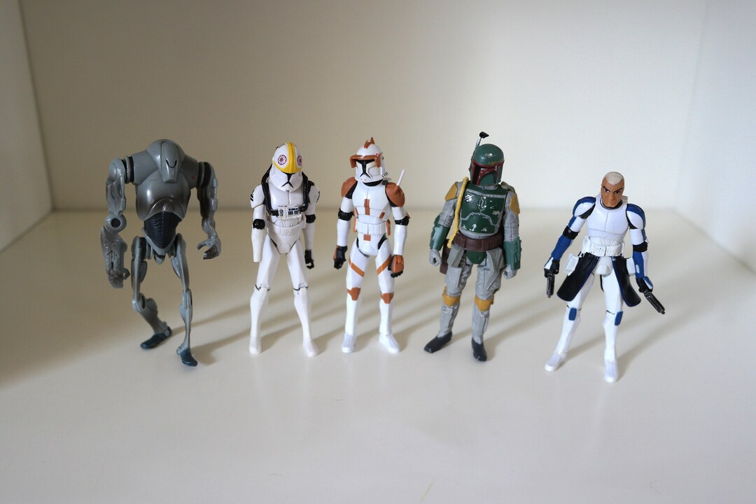 Star Wars Collectible Figures Authentic Hasbro Pick Your Action Figure ...