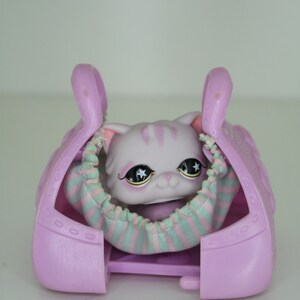 Hasbro Littlest Pet Shop LPS Pet With Accessory 891 Persian Cat Retired ...