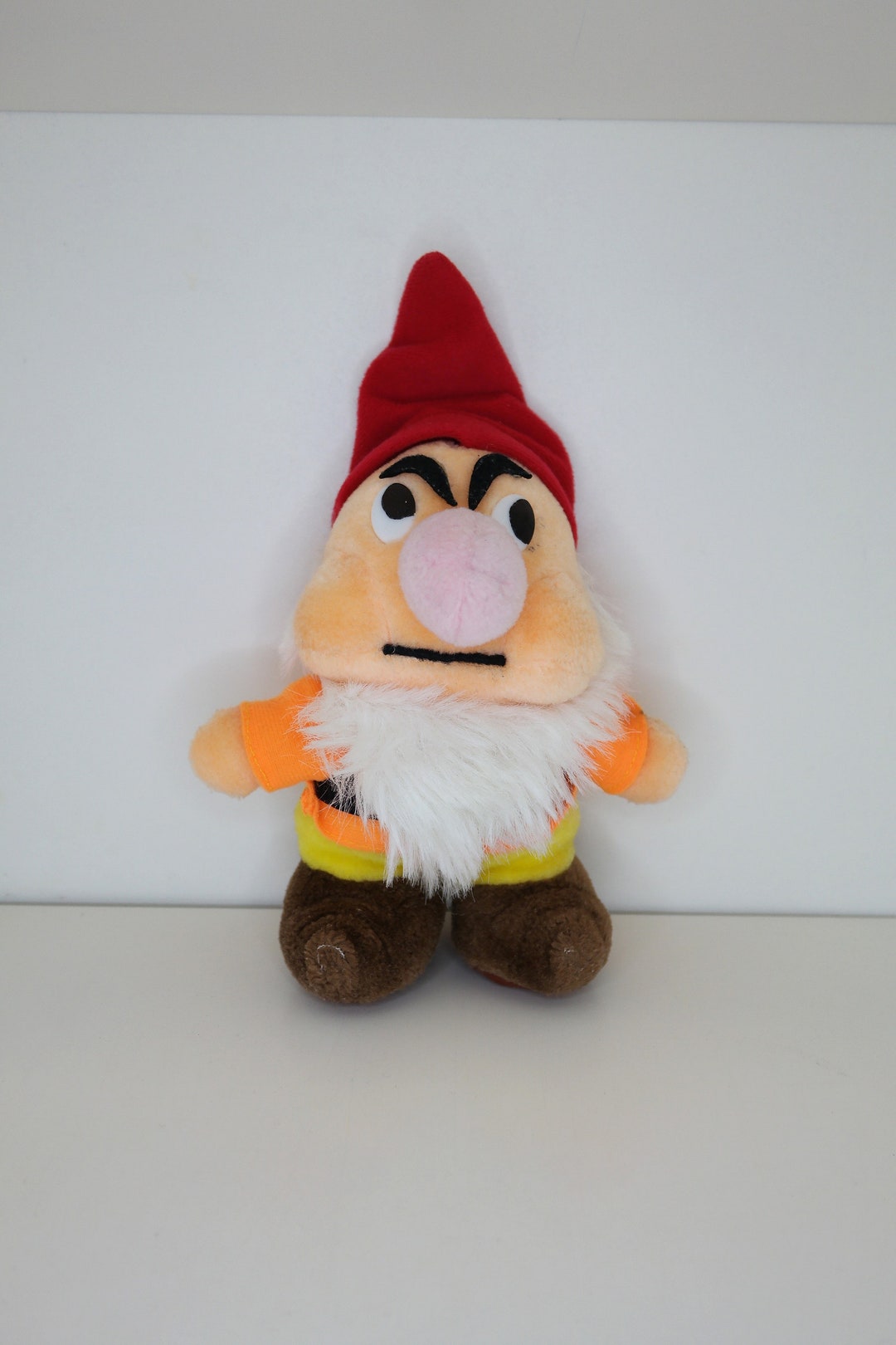 Vintage Grumpy Dwarf Plushie - 8'inch Soft Doll - Etsy