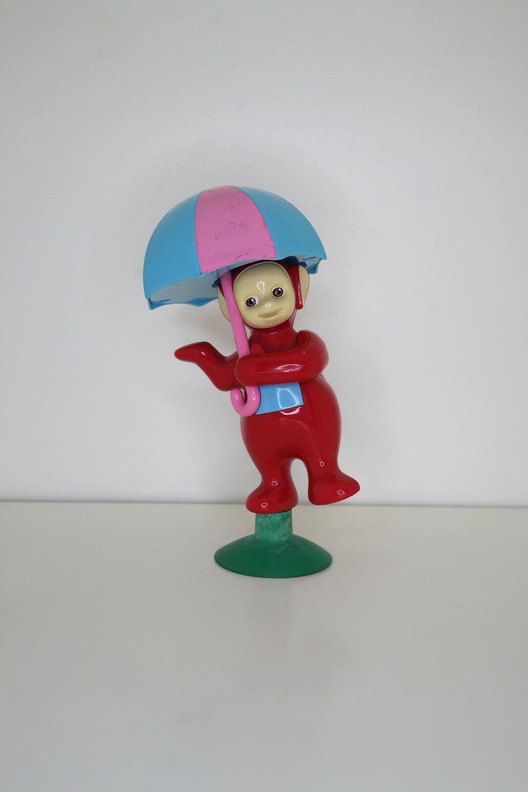 Vintage Teletubbies - Red Teletubby Po - Plastic Toy by TOMY - Rattle ...