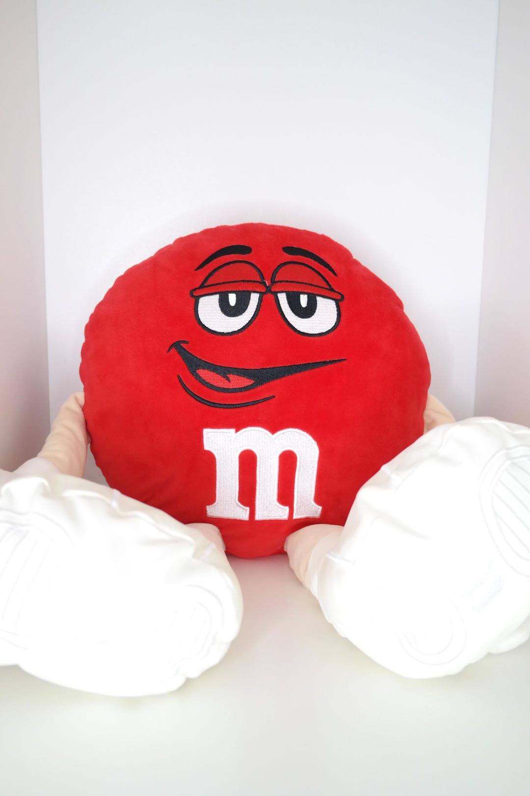 Large Red M&m's Plush - Red Bean Character - Authentic Mars - Retired ...