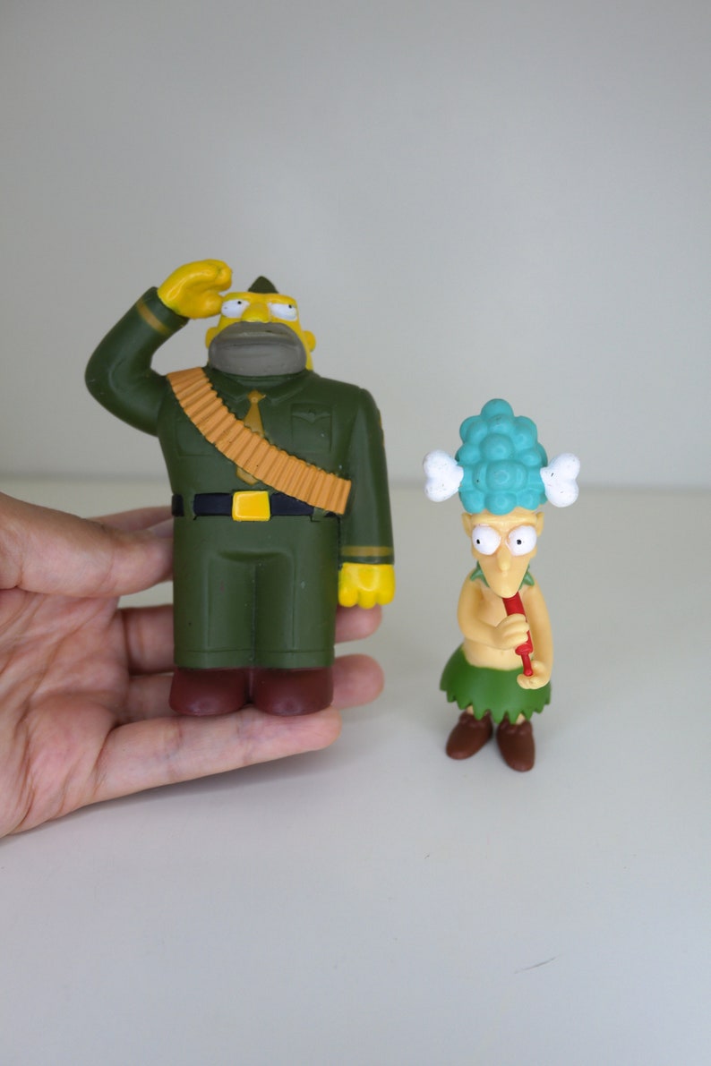 The Simpsons Character Figures Choose Your Toy Corporal - Etsy