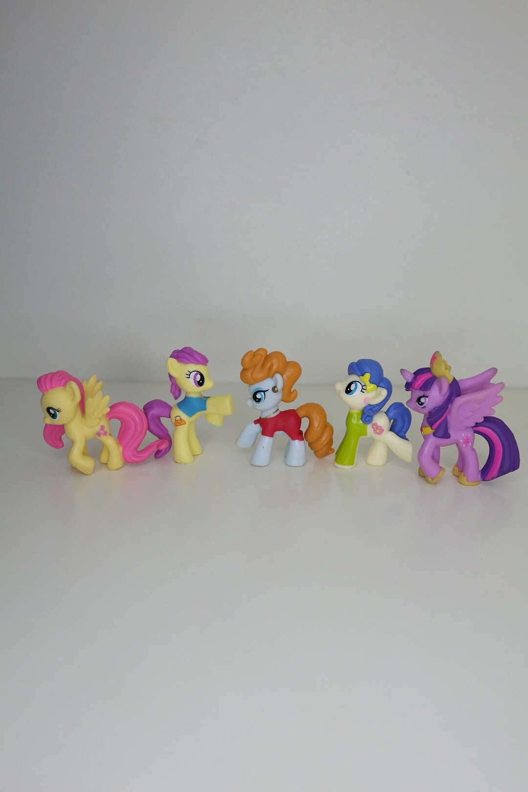 My Little Pony Collectible Mini Figurines LOT of Five Figures Authentic ...