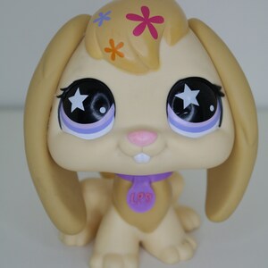 Jumbo LPS Rabbit Hasbro Deco Littlest Pet Shop Bunny Pet - Etsy