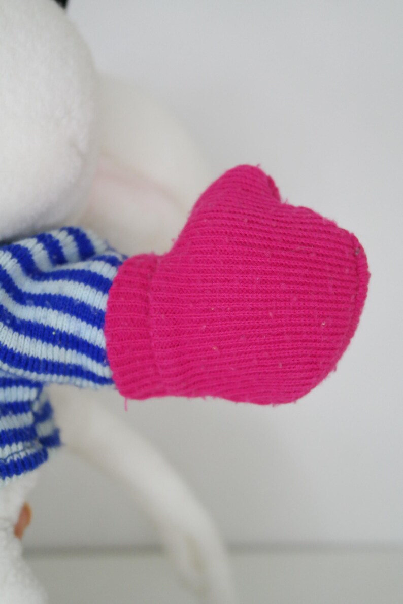 Vintage Diddl Plushie: 12'inch White Mouse Stuffed Animal - Thomas ...