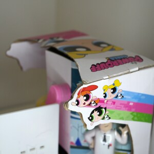 Powerpuff Girls Playset Plastic Flip to Action Playset Bubble's Bedroom ...