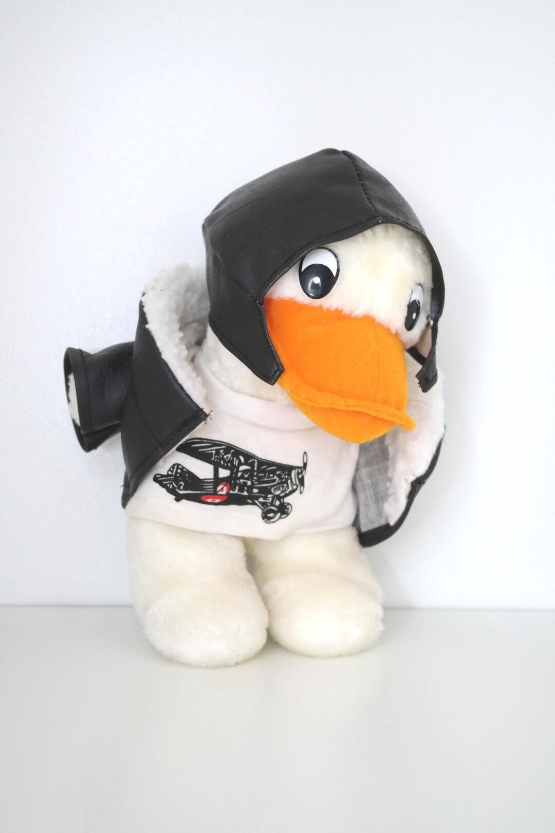 Metro Furry Friends Aviator Duck Plush | Vintage Pilot Toy From ...