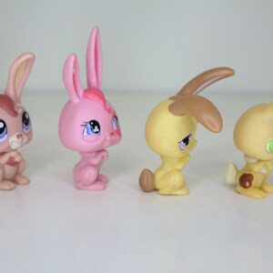Hasbro Littlest Pet Shop LPS - Your Choice of Pet: #500 Rabbit, #887 ...