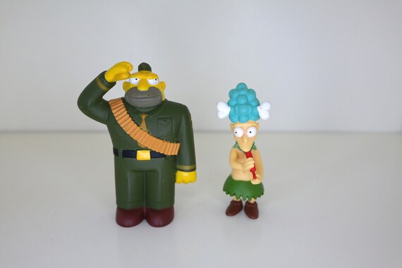 The Simpsons Character Figures Choose Your Toy Corporal - Etsy