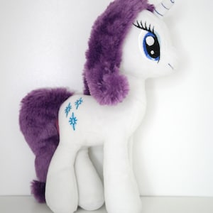 My Little Pony Plush Toy Rarity - Stuffed Animal Figure by Famosa ...