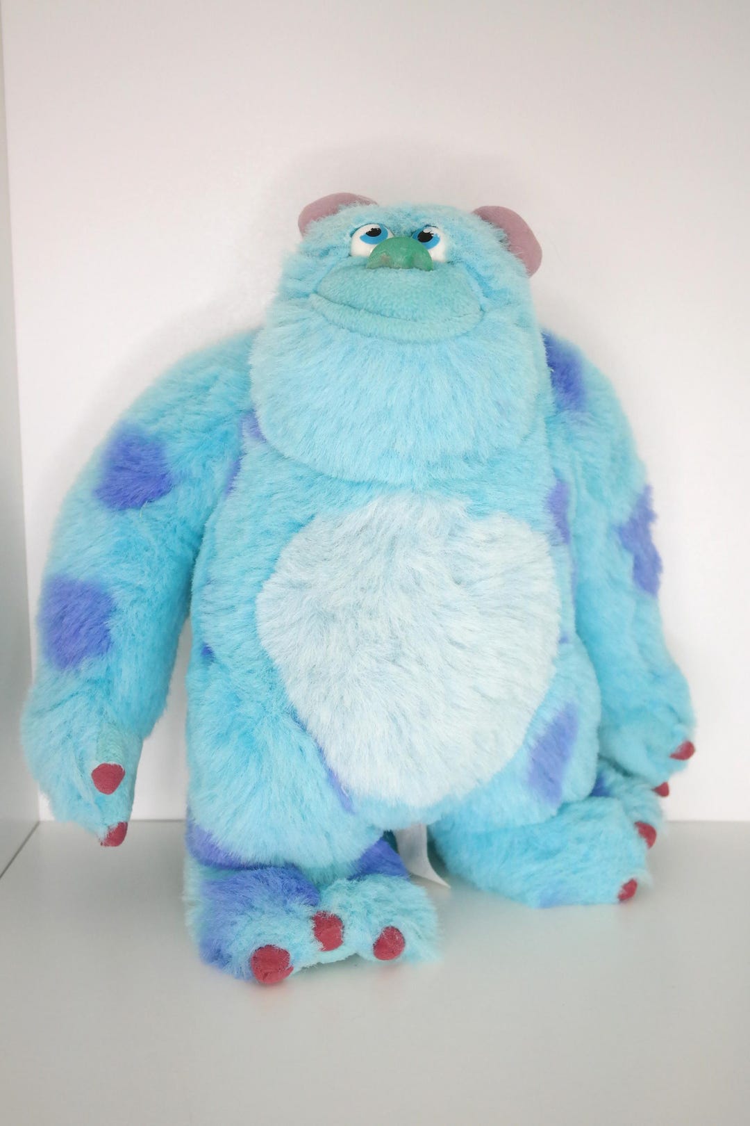Vintage Disney Plushie - Sulley From Monsters - 12'inch Soft Toy Figure ...