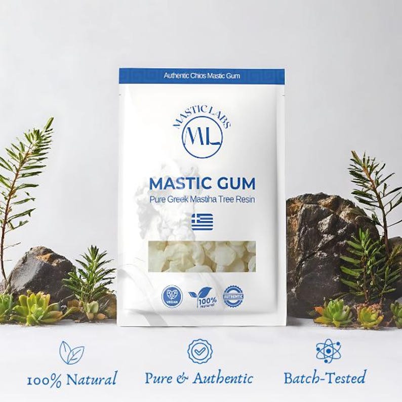 Chios Mastic Gum – Greek Organic Mastiha, Incense & Gut Health - Small ...