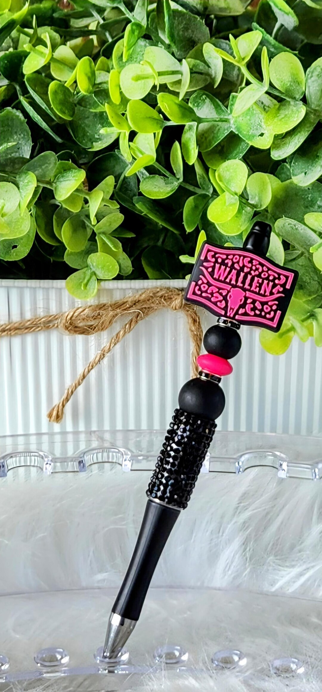 Morgan Wallen Belt Buckle Beaded Pen With Refill - Etsy
