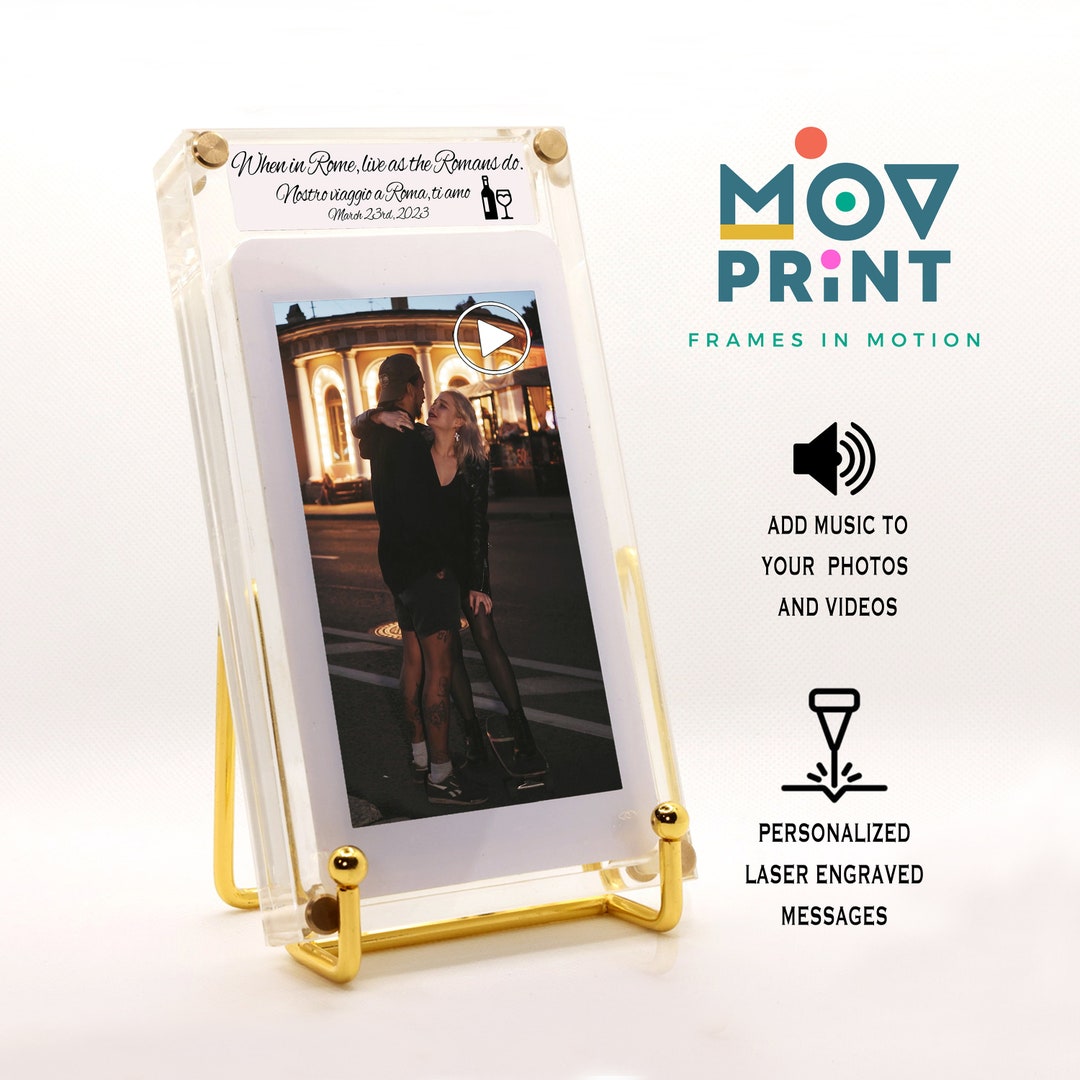 Looping Video Frame With Favorite Song Create an Engraving 5 LCD ...