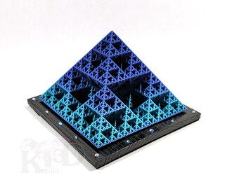 3d Printed Pyramid Fractal - Etsy