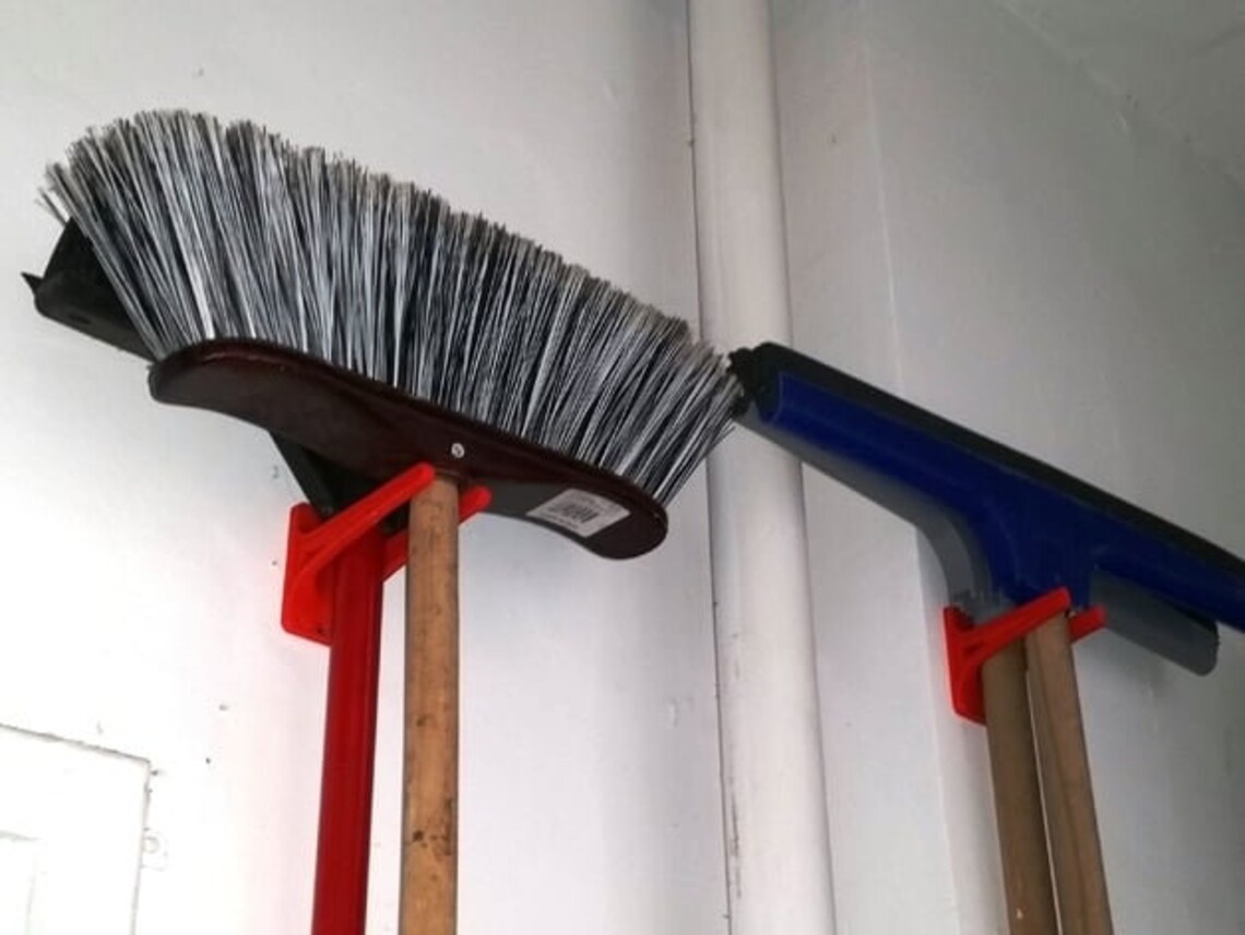 Practical Broom and Wiper Hanger - Etsy