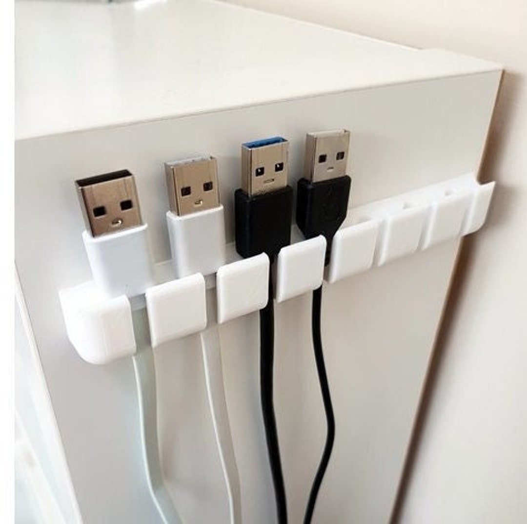 USB Cable Holder - Etsy
