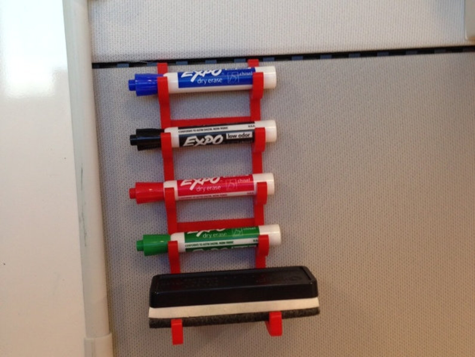 Dry Eraser Pen Holder, Stand, Holder, Docking,pens, Markers,eraser,4 ...
