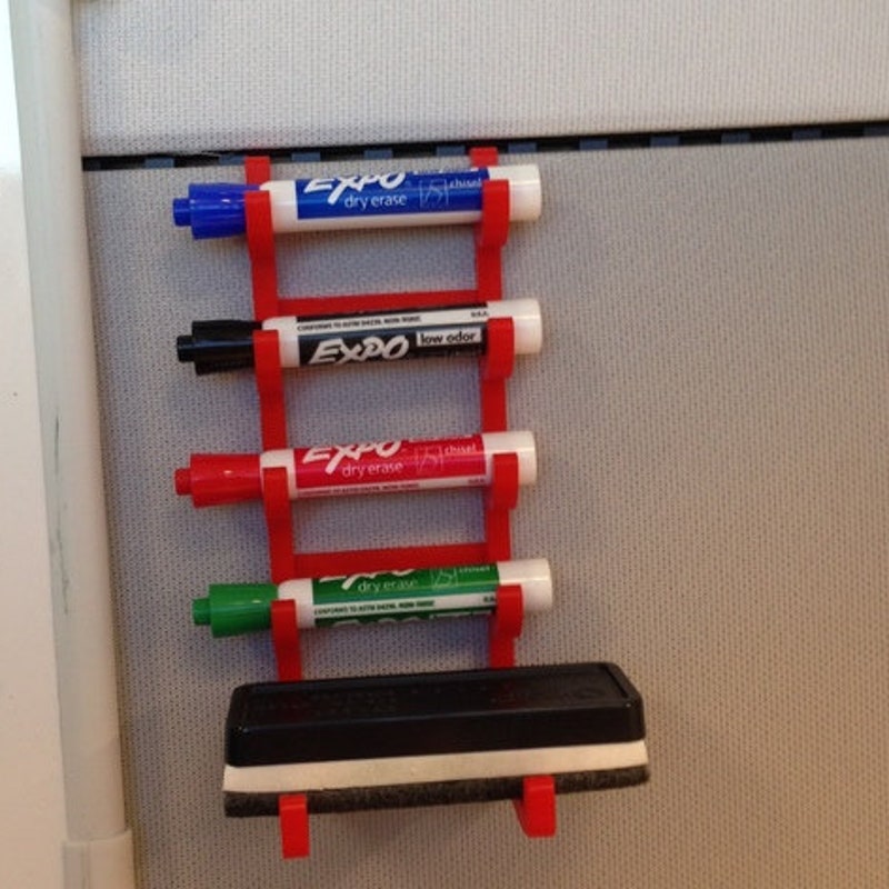 Dry Erase Wall Marker Holder - Etsy